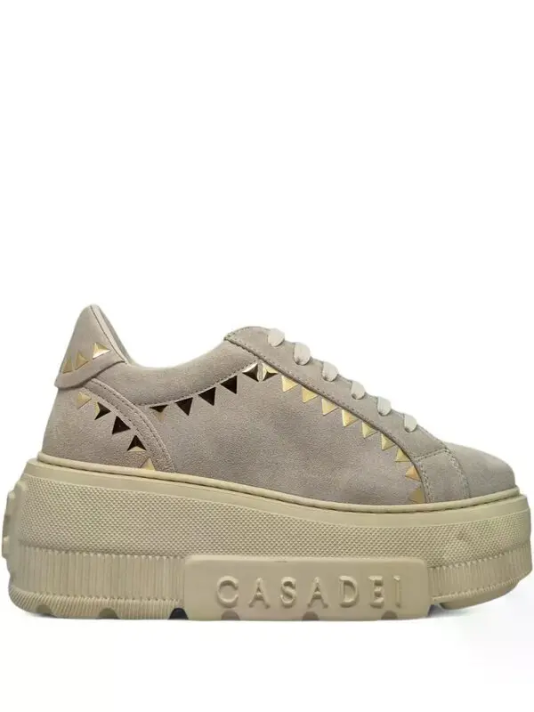 Casadei Nexus Studded Platform Sneakers