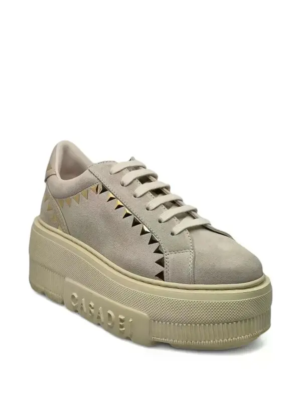Casadei Nexus Studded Platform Sneakers
