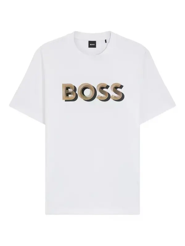 BOSS Logo-print T-shirt - White