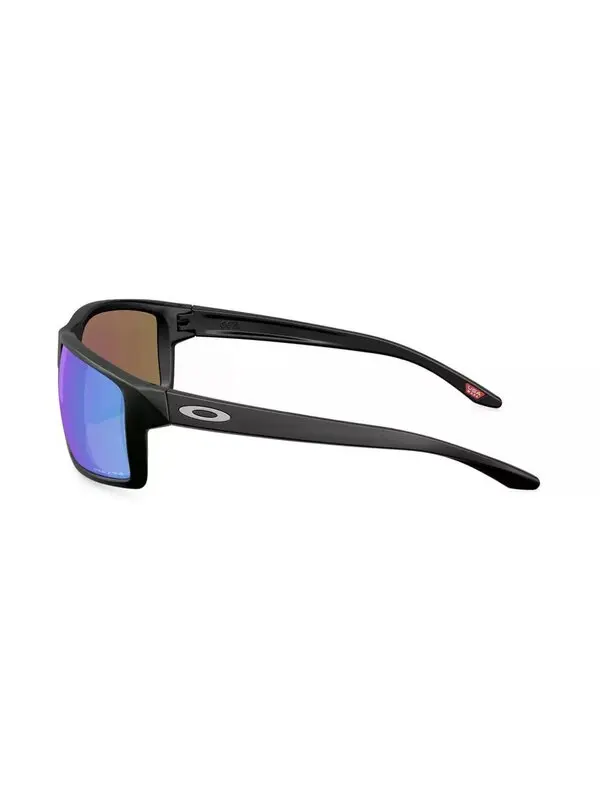 Oakley Gibston Xl Rectangle-frame Sunglasses - Black