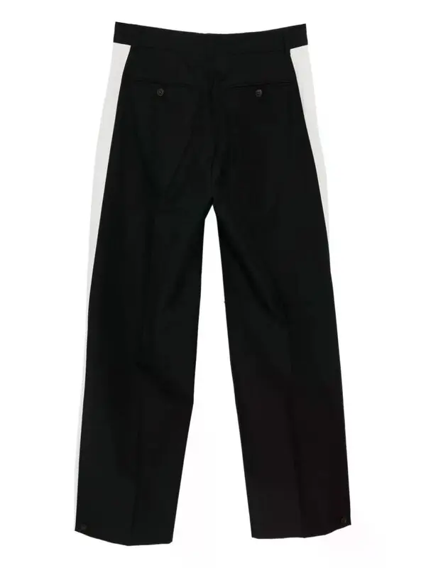 QASIMI Side-stripe Trousers