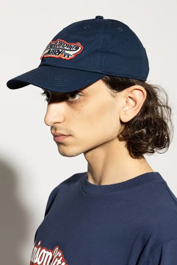 AUTRY X Maison Kitsuné Cap - Navy Blue