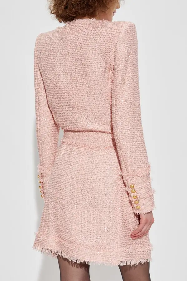 Balmain Sequin-embellished Dress