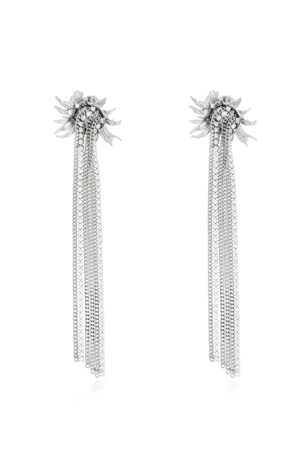 Alexander McQueen Crystal Embellished Earrings