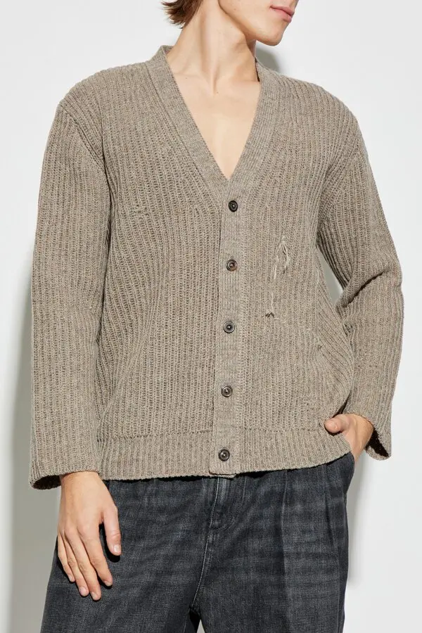 MAISON MARGIELA Vintage-effect Cardigan