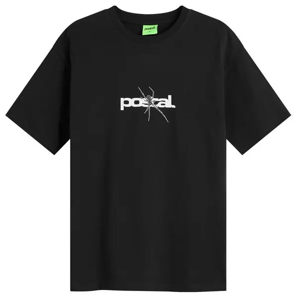 POSTAL Spider T-shirt - Black