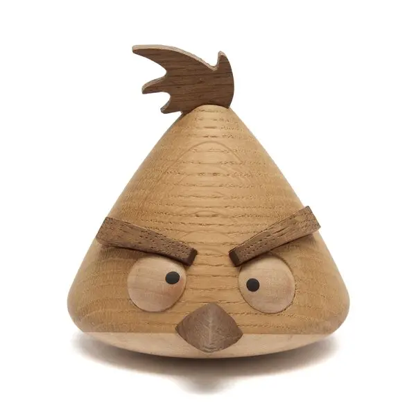 BOYHOOD X Angry Birds Chunk Figurine - Oak