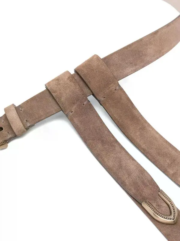 Brunello Cucinelli Suede Belt