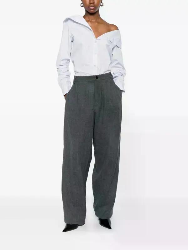 DARKPARK Wool Palazzo Trousers