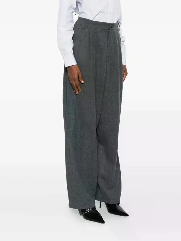 DARKPARK Wool Palazzo Trousers