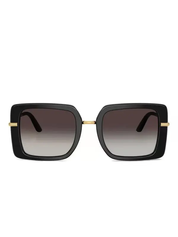 Dolce & Gabbana Square Frame Sunglasses - Black