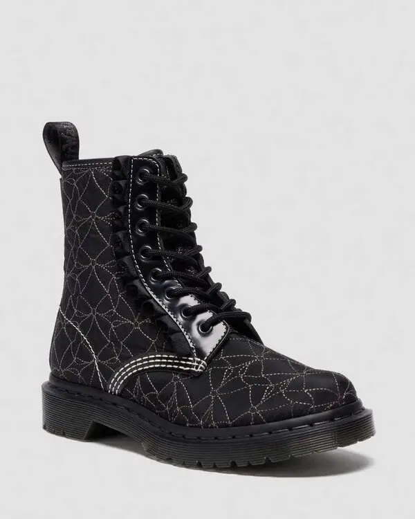 Dr. Martens 1460 Frill Boots - Black