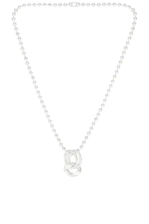 MARTINE ALI Travis Single Link Chain - Heirloom Silver