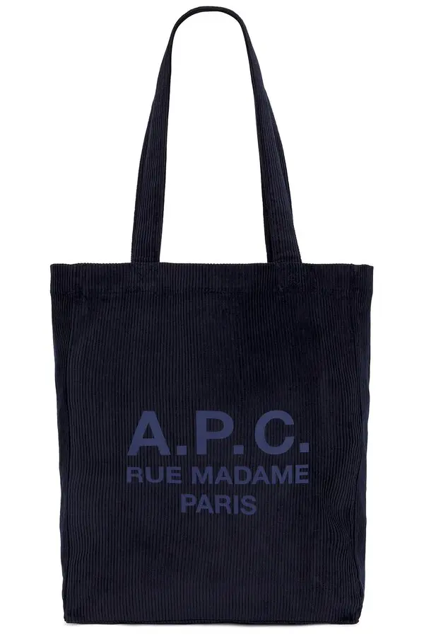 A.p.c. Lou Rue Madame Tote Bag - Dark Navy