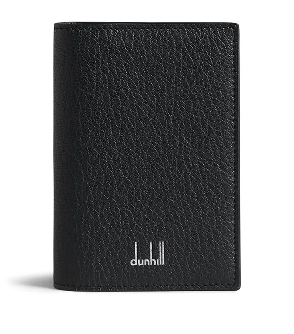 Dunhill Goatskin Duke Fine Business Card Case - Black