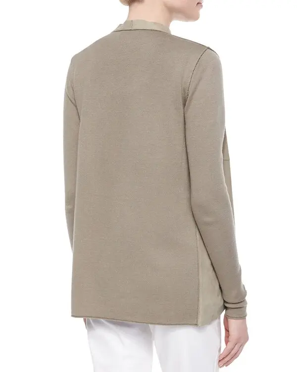 L'Agence Western Toile Osiris Jacquard Cardigan - Tan Multi