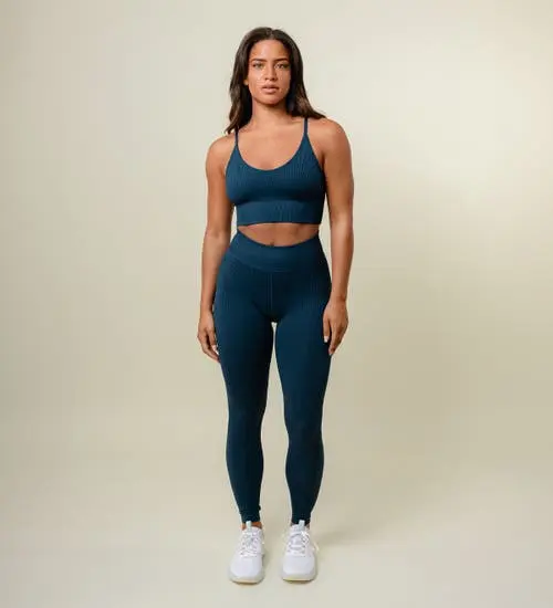 WHILE ON EARTH™ High-rise Aura Tight - Midnight
