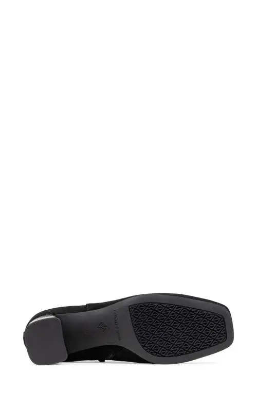DONALD PLINER Pleeze Block Heel Bootie - Black