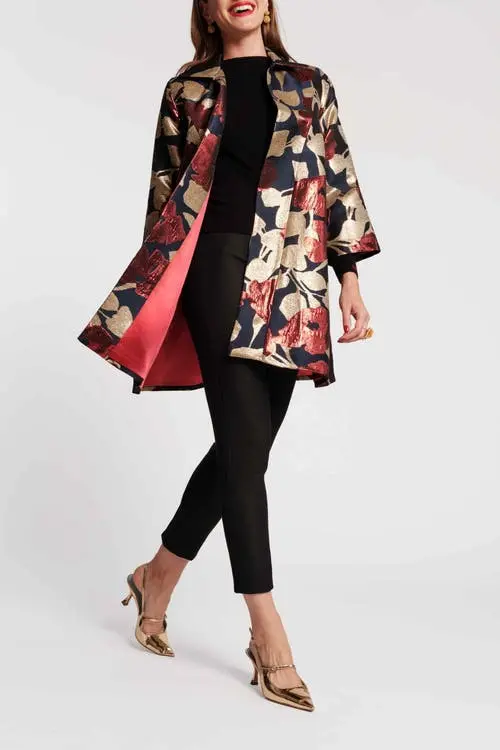 FRANCES VALENTINE Cornelia Swing Coat