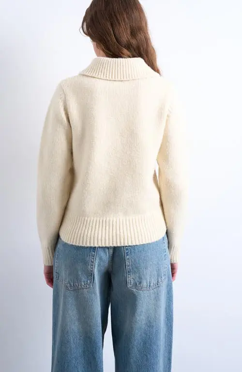 Topshop Compact Heavyweight Polo Sweater