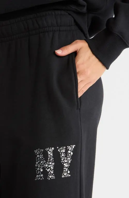 PACSUN Rhinestone Baggy Sweatpants