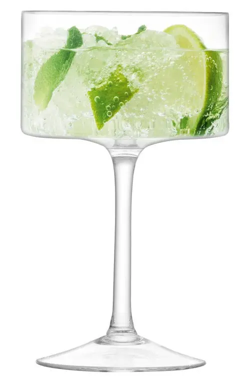 LSA Otis Set Of 2 Champagne/cocktail Glasses