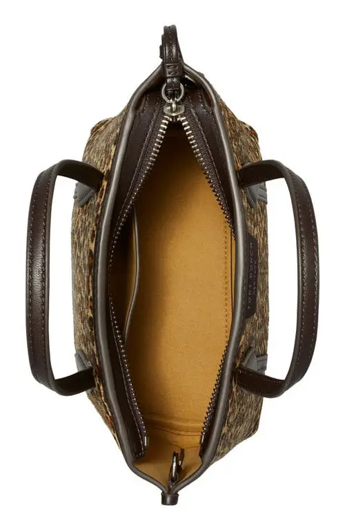 Tory Burch Mini Perry Leopard Calf Hair Tote - Leopard Multi