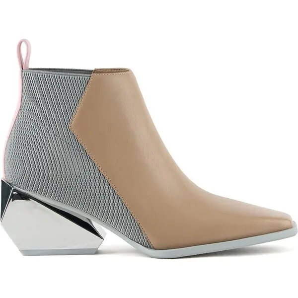 United Nude Ricky Mid Boot - Taupe Mix