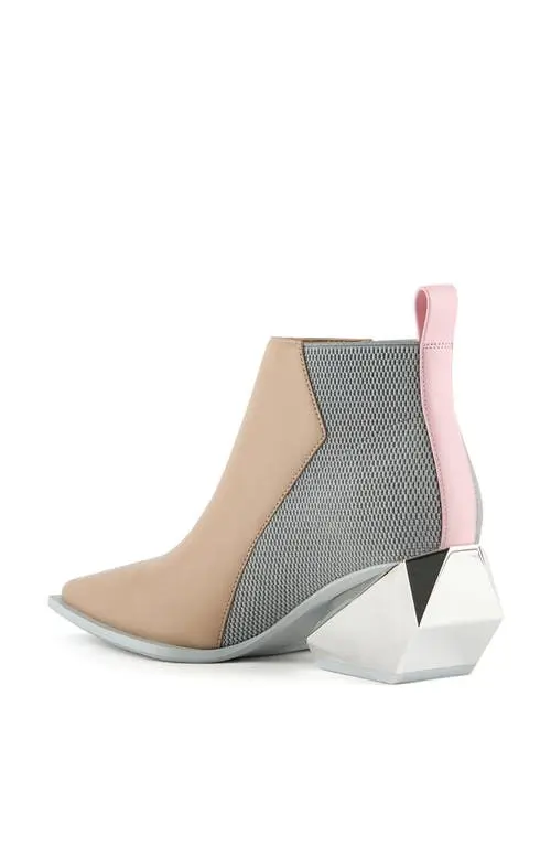 United Nude Ricky Mid Boot - Taupe Mix