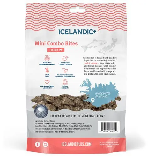 ICELANDIC+ Mini Combo Bites Cod & Salmon