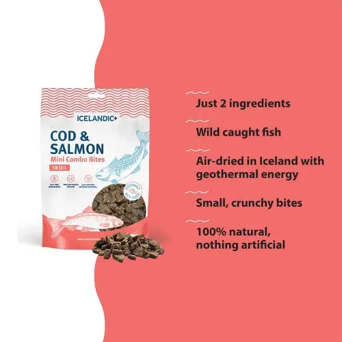 ICELANDIC+ Mini Combo Bites Cod & Salmon