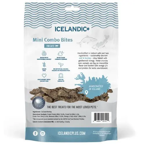 ICELANDIC+ Mini Combo Bites Cod & Herring