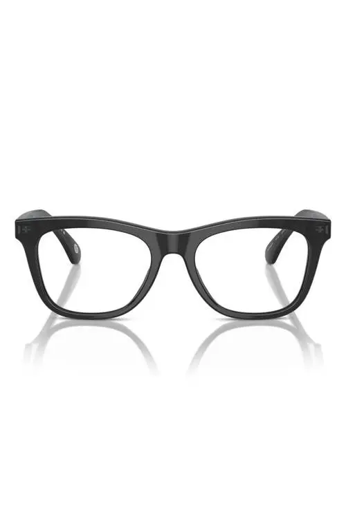 Burberry 47mm Square Optical Glasses - Grey/demo Lens