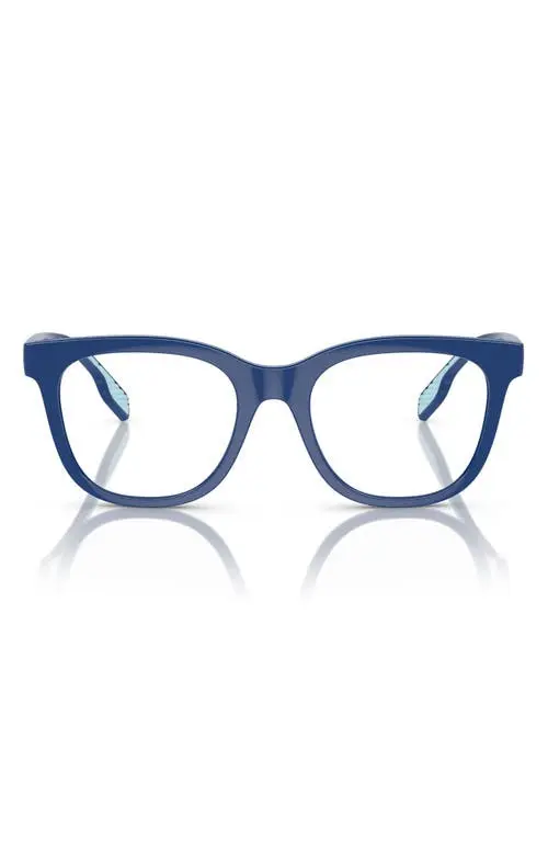 Burberry 47mm Square Optical Glasses - Blue/demo Lens