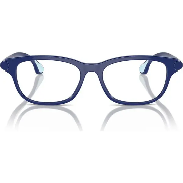 Burberry 47mm Rectangular Optical Glasses - Blue/demo Lens