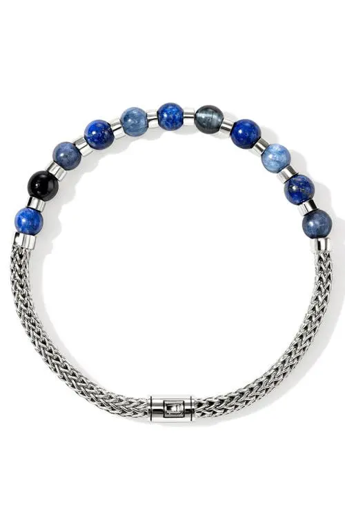 John Hardy Beaded Chain Bracelet - Silver