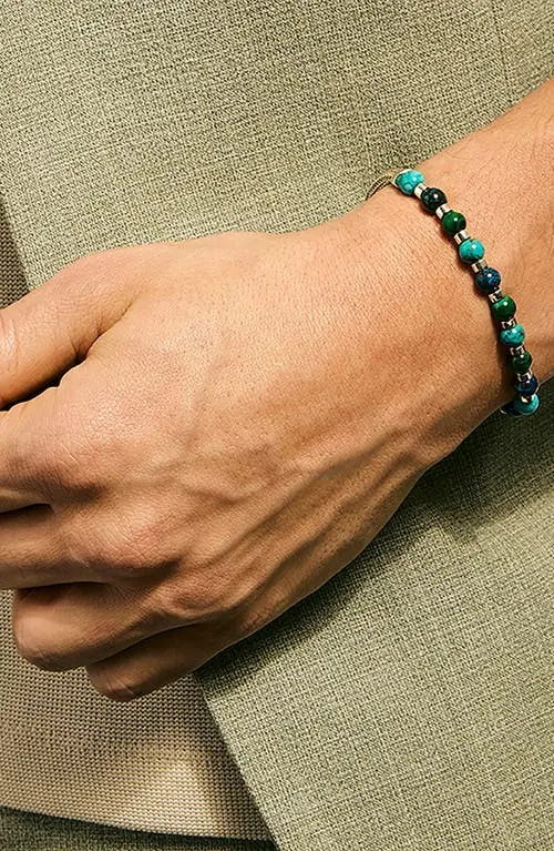 John Hardy Beaded Chain Bracelet - Turquoise