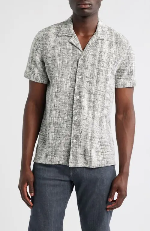 Rails Corrin Knit Camp Shirt - Granite