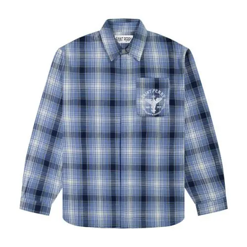 SAINT PERRY Spirits Of Summer Flannel Shirt - Gray