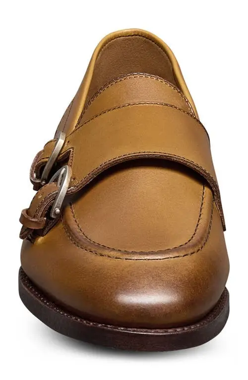 Allen Edmonds Randolph Monk Strap Shoe - Walnut