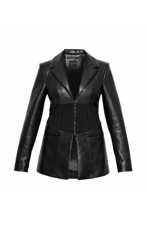 AS By DF Amour Recycled Leather Blazer