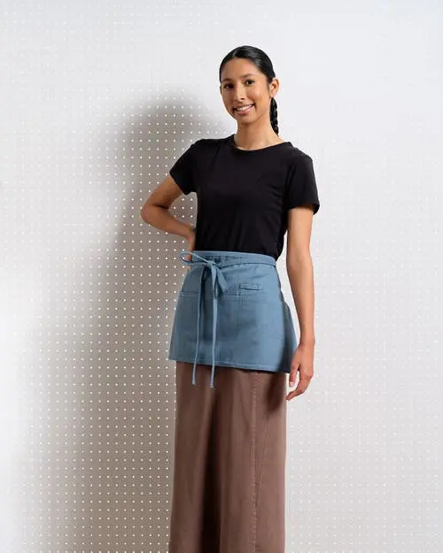 MEEMA Waist Apron - Twill Blue