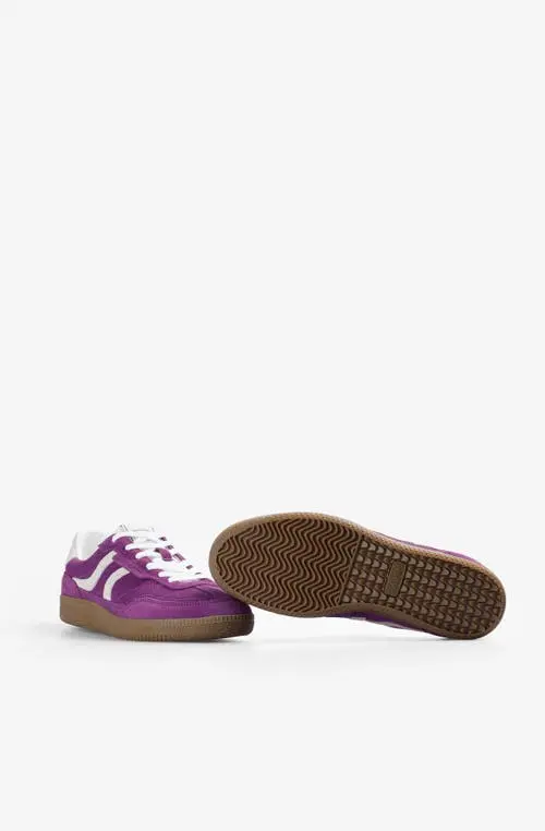 SCALPERS Numico Split Suede Sneakers - Purple