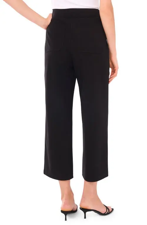 Vince Camuto Patch Pocket Pull-on Wide Leg Trousers