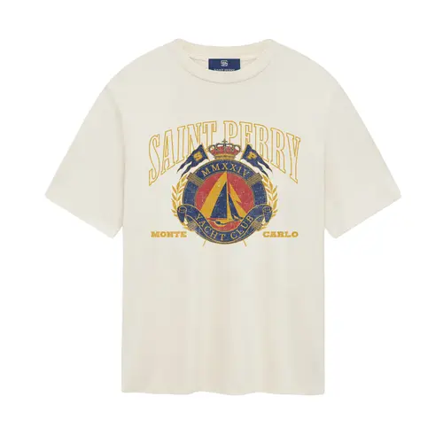 SAINT PERRY Mmxxiv Yacht Club T-shirt - Off-white