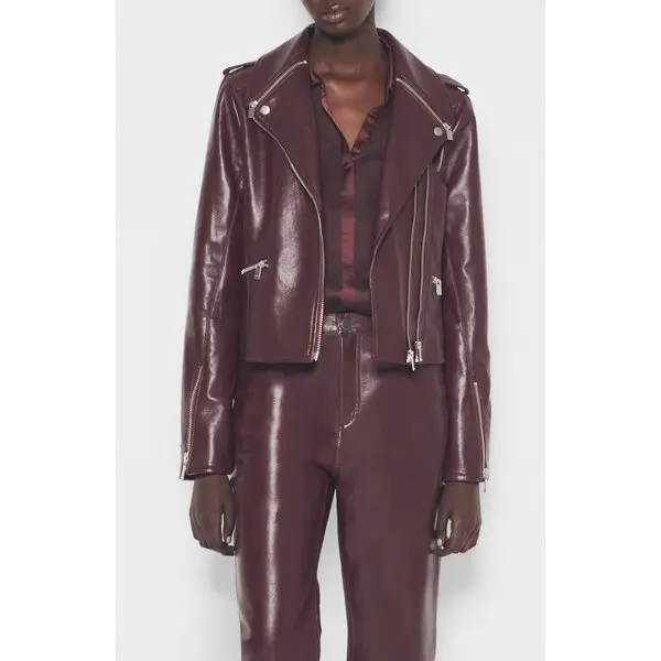 AS By DF Cindy Recycled Leather Jacket