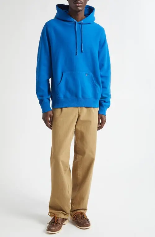 NOAH Double Pleat Cotton Herringbone Trousers