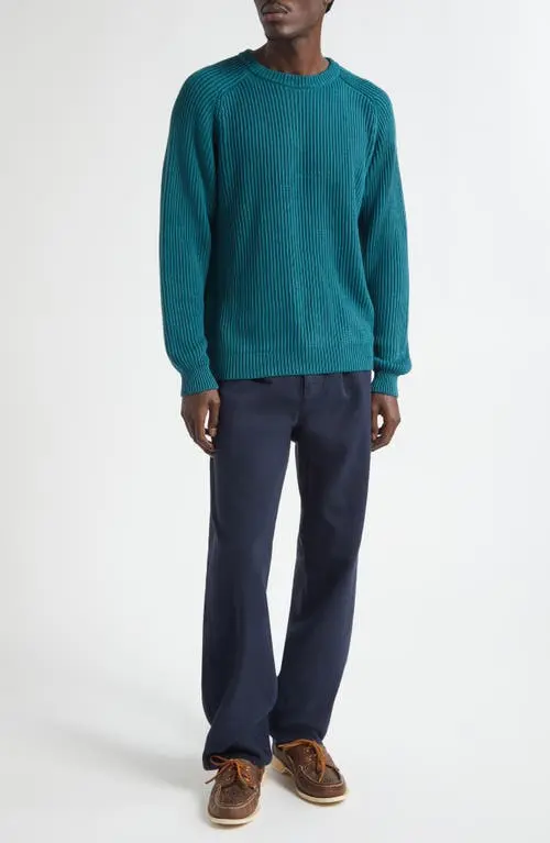 NOAH Shaker Stitch Cotton Sweater