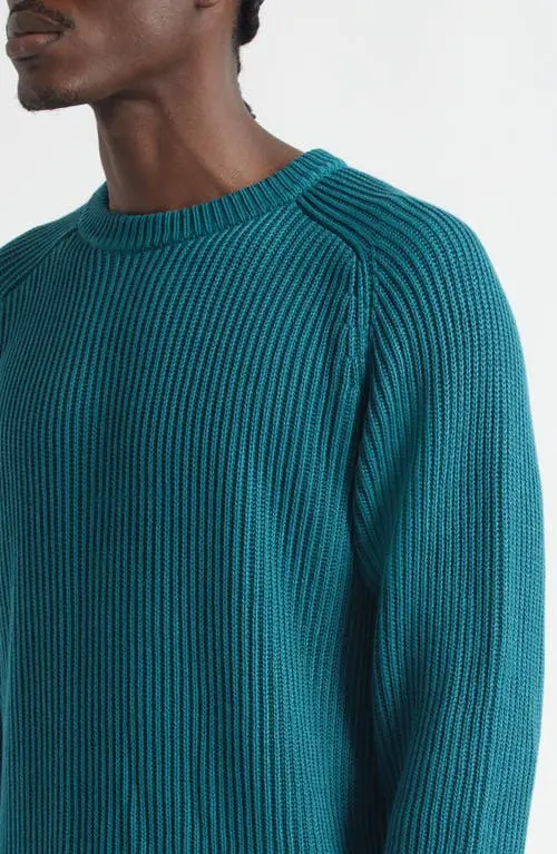 NOAH Shaker Stitch Cotton Sweater