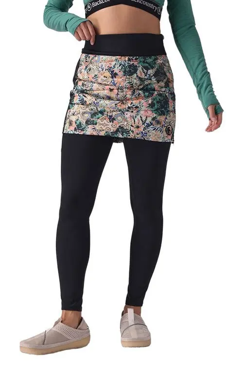 BACKCOUNTRY Stansbury Allied Down Skirt - Multi Floral Print